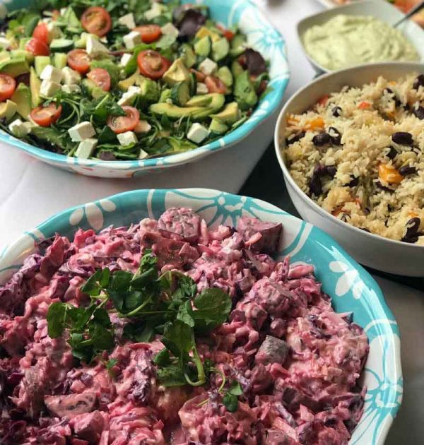Vegan catering menus - Home Cooking by Elizabeth - Caterers in Surrey